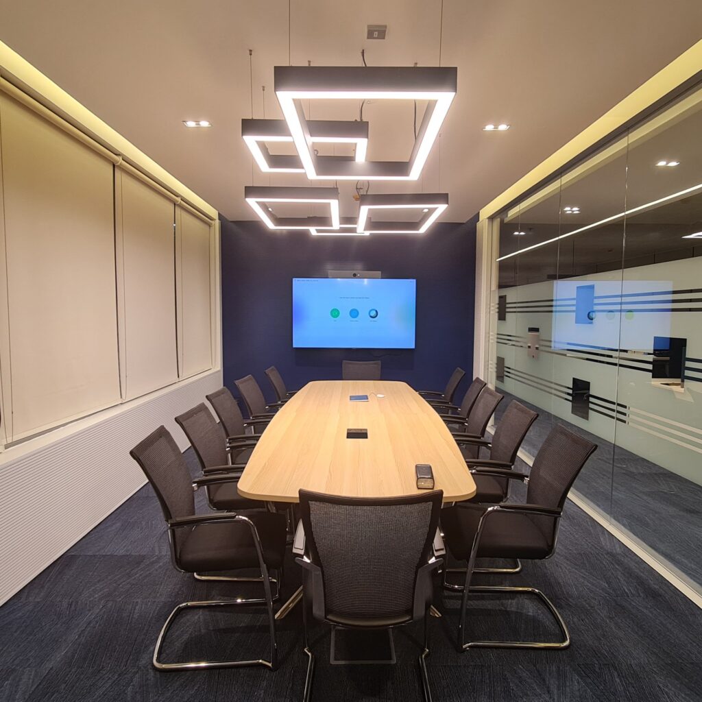 AXA Office Floor Design & Build @SCC Dubai - WaterColor interior